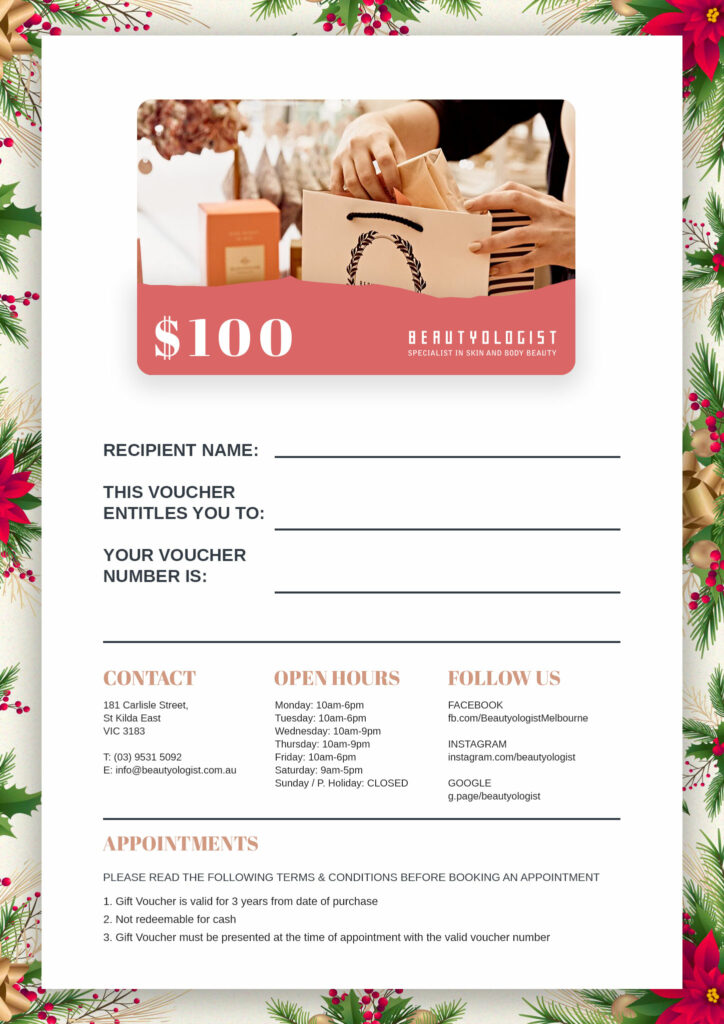 $100 Certificate - Beautyologist