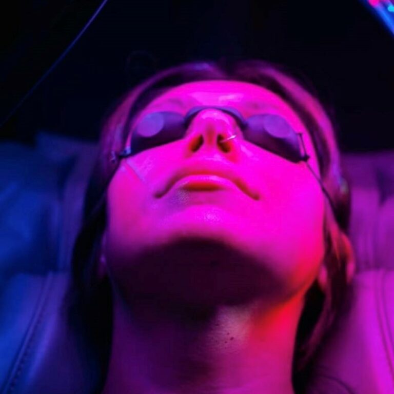 LED Light Therapy & Body Massage in Our Lounge