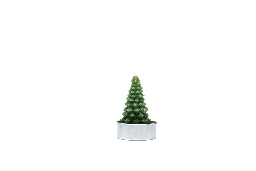 CHRISTMAS TREE CANDLES MINI GREEN - Beautyologist